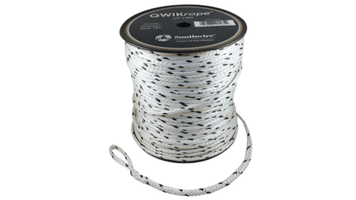 Southwire QWIKrope 12 Strand UHMWPE Rope 1/4in X 600' Rental by ...