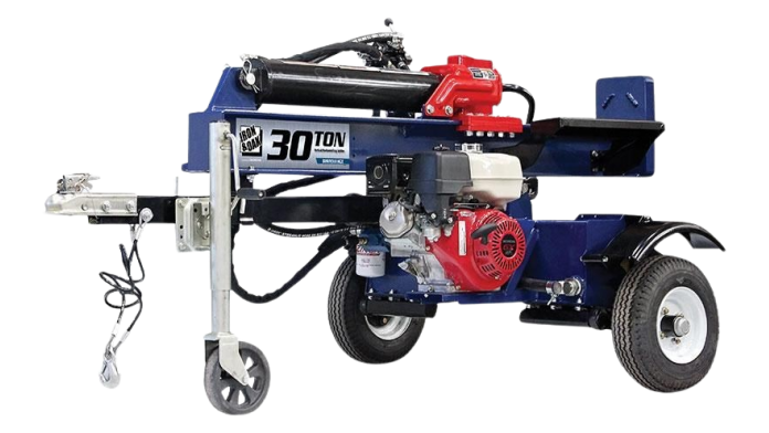 Log Splitter Rental - Iron & Oak 30 Ton Towable by NorthPoint Equipment ...